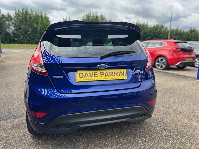 Used FORD FIESTA 2015 Blue for sale - £5250 in Wisbech, Cambridgeshire | Dave Parrin Car Sales